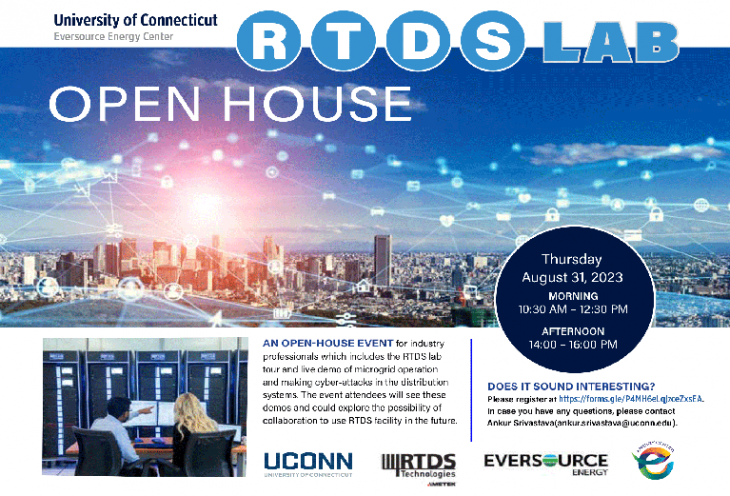 OPEN HOUSE at Eversource Energy Center's RTDS Lab | Innovation ...